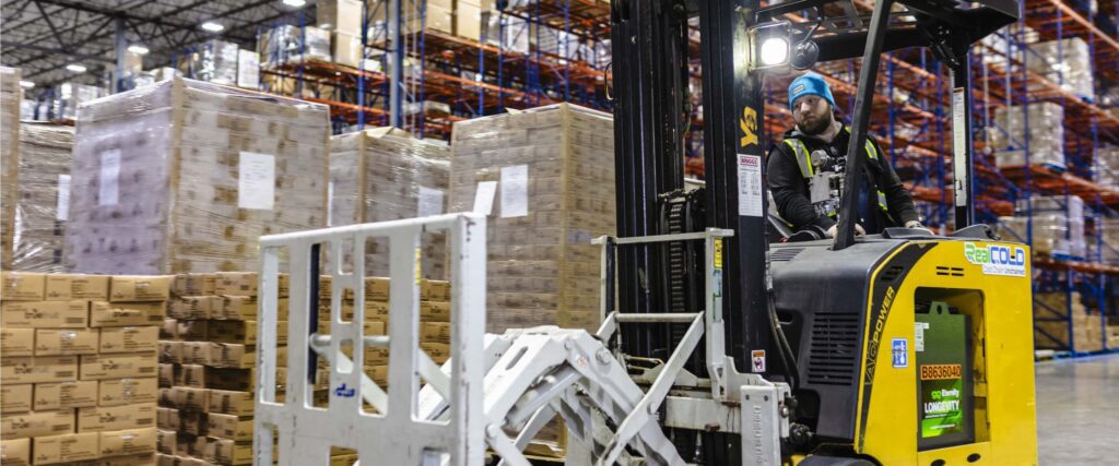 Temperature-Controlled Product Handling & Pallet Services